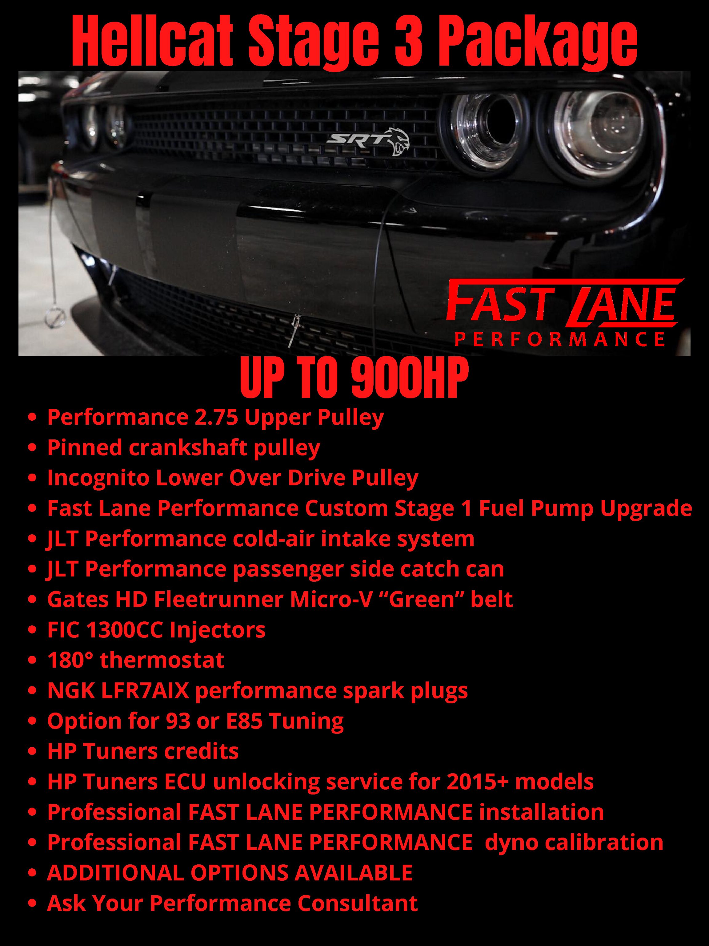 FLP Hellcat Packages – Fast Lane Performance