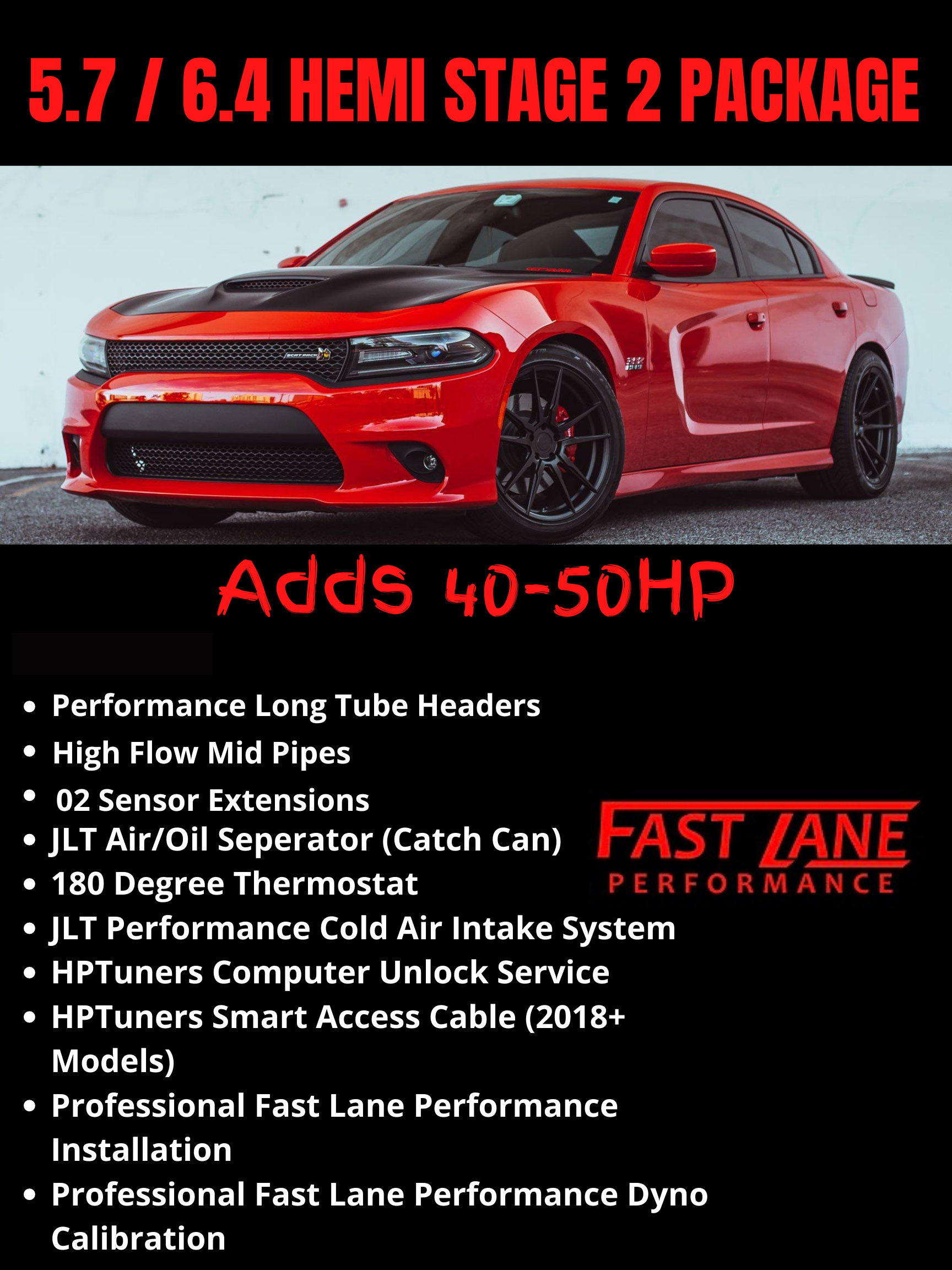 Hemi Stage 2 Package – Fast Lane Performance