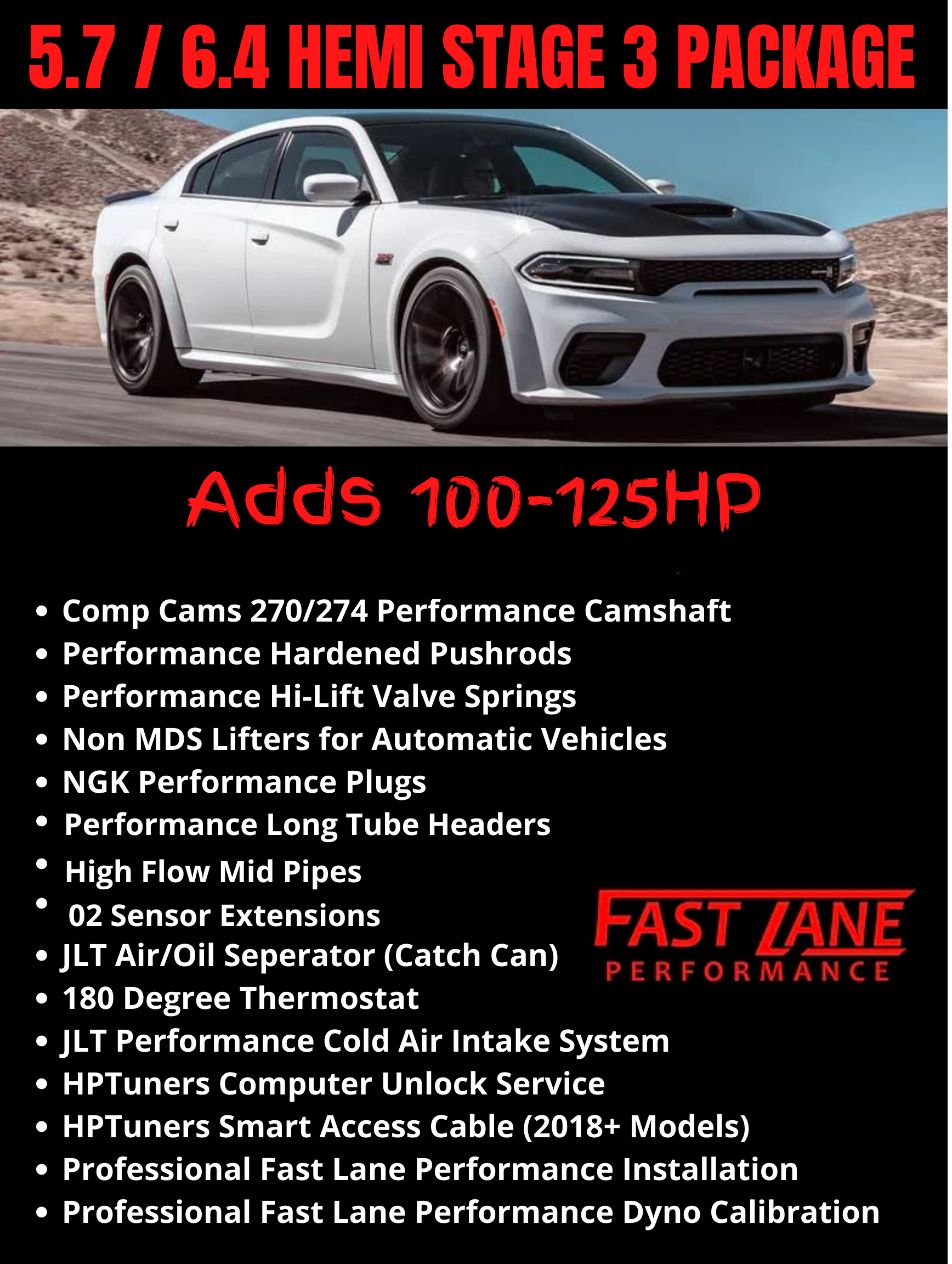 Hemi Stage 3 Package – Fast Lane Performance